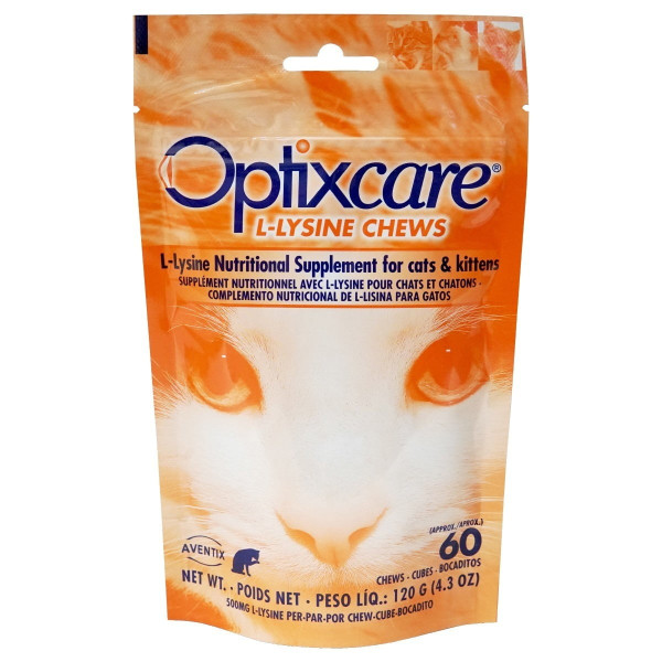 petJungle - Aventix Optixcare L-Lysine Chews 60 kom